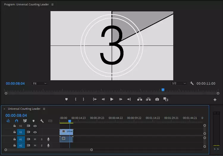 Premiere Pro හි සින්තටික් මාධ්‍ය නිර්මාණය කරන්නේ කෙසේද? 17717_6