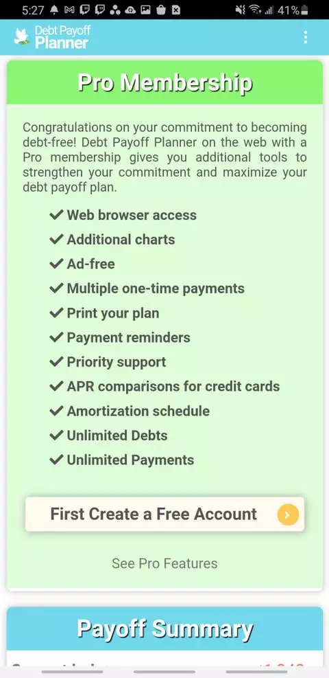 7 najboljših aplikacij za upravljanje dolgov za mobilne naprave 17844_4