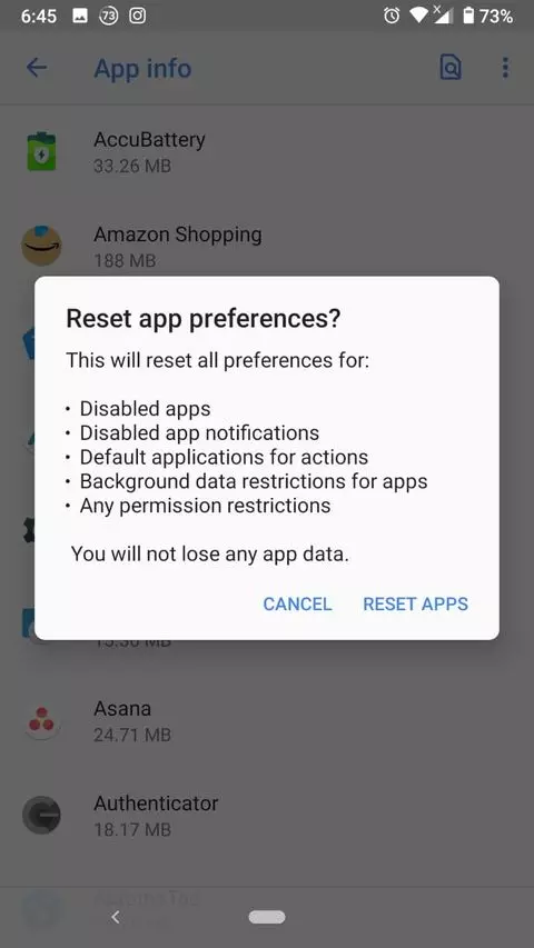 Ako opraviť chybu „android.process.acore sa zastavil“ v systéme Android 17894_8