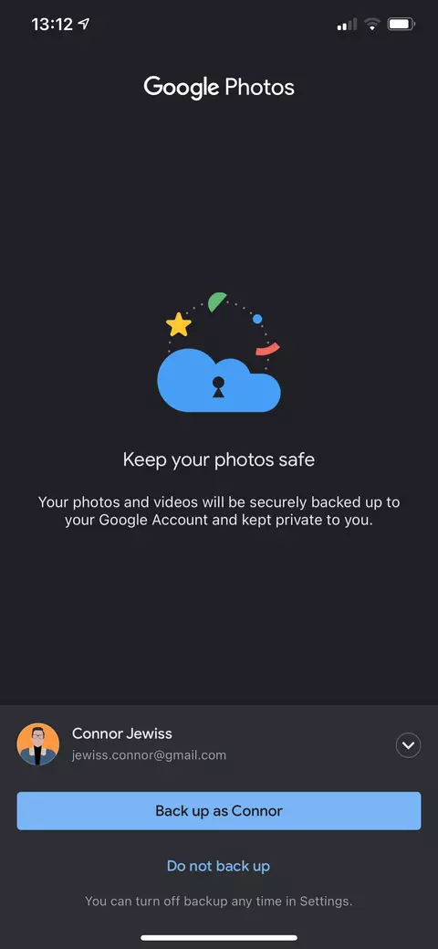 Otu esi eji foto Google kama iCloud na iPhone 17956_5