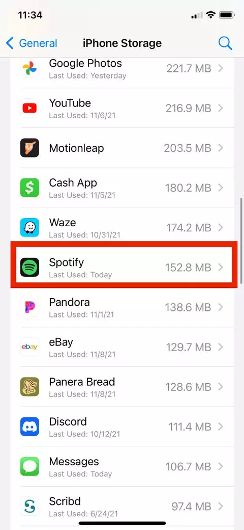 Wéi stoppen Spotify Crashen Wann Dir Ären iPhone gespaart 17987_7