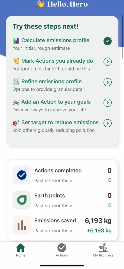 Zvogëloni gjurmën tuaj të karbonit dhe luftoni ndryshimet klimatike me këto 7 aplikacione 17990_12