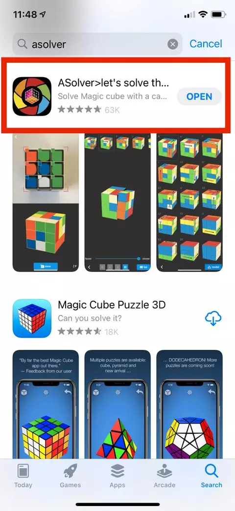 Como resolver un cubo de Rubik en minutos usando o teu teléfono intelixente 17995_2