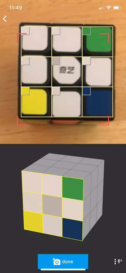 Como resolver un cubo de Rubik en minutos usando o teu teléfono intelixente 17995_5