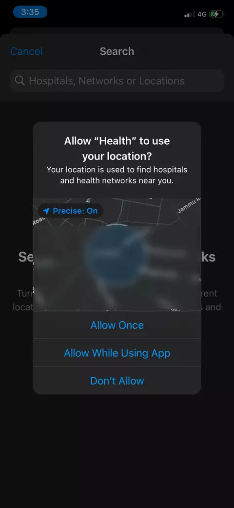 Olee otú Tinye gị Official Medical Records na iPhone Health App 18223_6