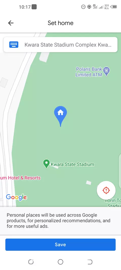 Google Maps પર તમારું સ્થાન કેવી રીતે સેટ કરવું 18448_8