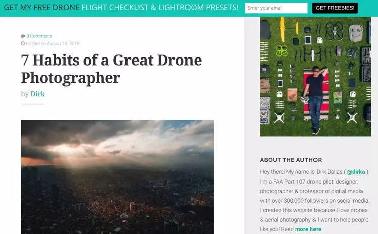 5 základných aplikácií a príručiek na fotografovanie s dronom pre začiatočníkov 18576_6