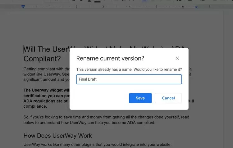 Cara Menggunakan Riwayat Versi di Google Documents 18609_10