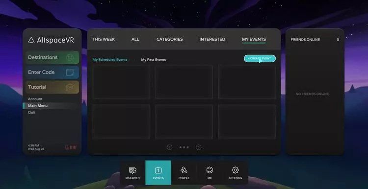 Comment organiser un événement dans AltspaceVR 18616_2