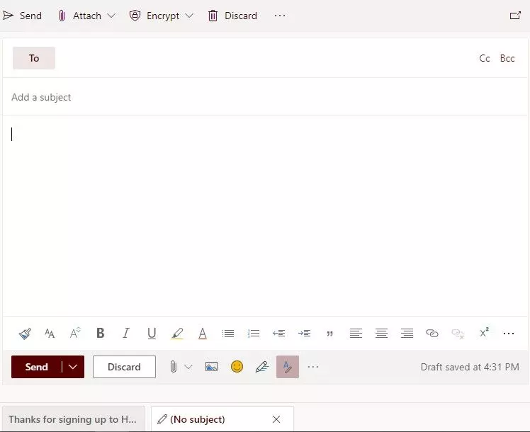 4 tapaa käyttää hymiöitä Outlookin sähköpostiviesteissä ja aiheriveissä 18871_2