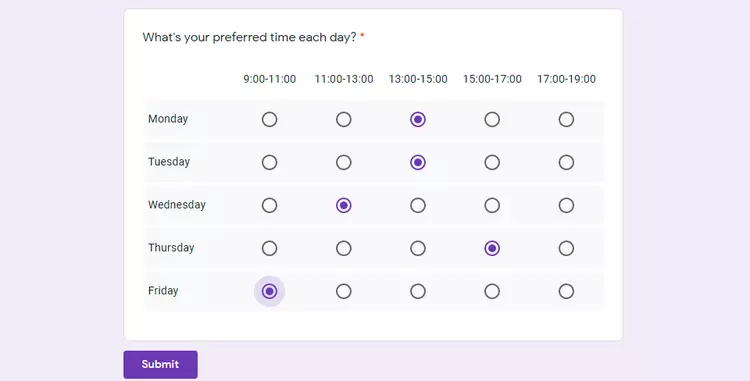 Як додати запитання про рейтинг у Google Forms 18890_7