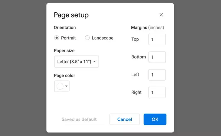 Como alterar as margens no Google Docs 19279_5