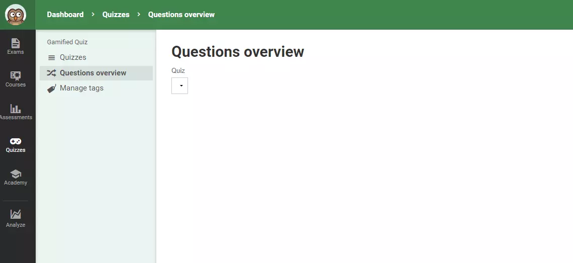 Snímka obrazovky Easy LMS Quiz Maker