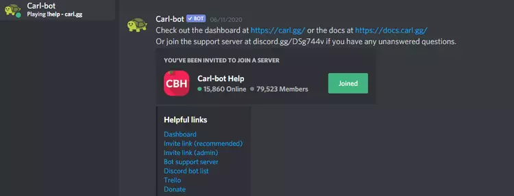 Ako pridať roboty na váš Discord server 19616_6