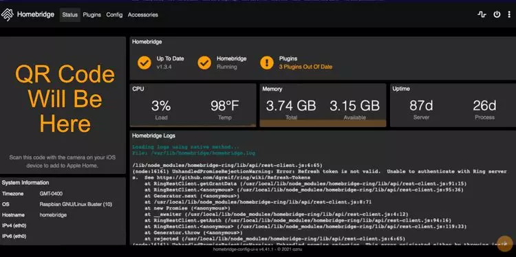 Giunsa ang Pag-install sa Homebridge sa usa ka Raspberry Pi 1964_2