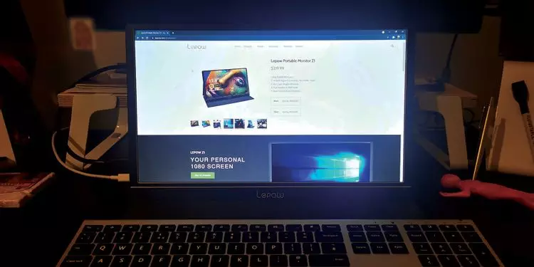 Lepow Z1 Series Review External Monitor Review: Babban Nuni Mai Sauƙi a cikin Tsoka 19724_12