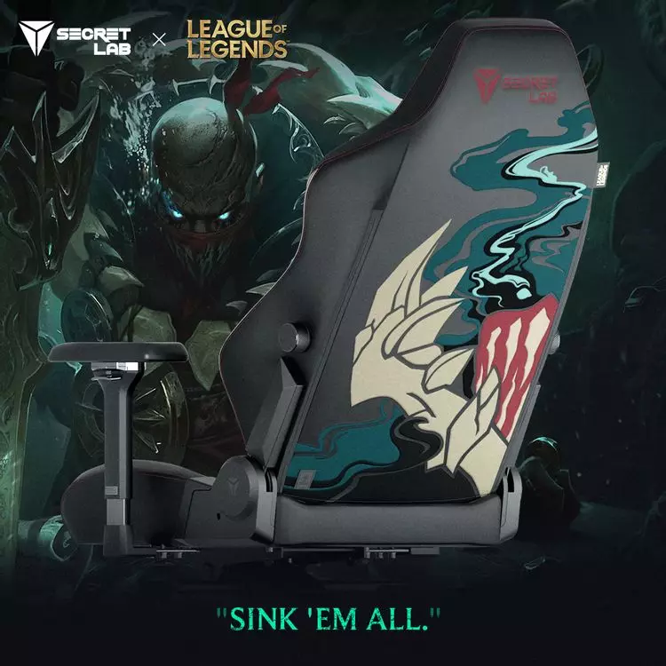 Secretlab kaj League of Legends Kuniĝas Kun Novaj Ludaj Seĝoj 19755_2