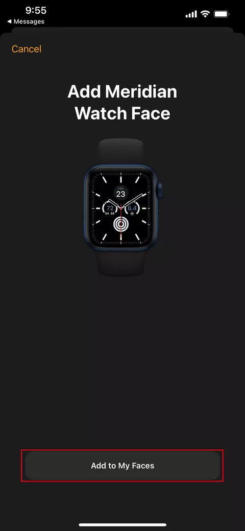 新しいAppleWatch Faceを検索、共有、ダウンロードする方法 19890_14