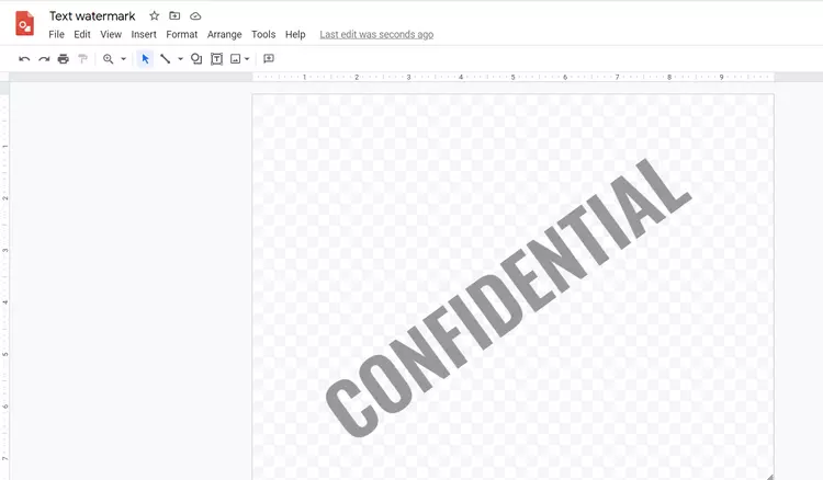 Como adicionar uma marca d'água no Google Docs 19905_8