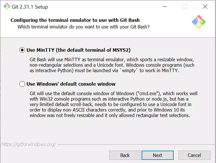 Sut i Gosod Git a Git Bash ar Windows 20281_15