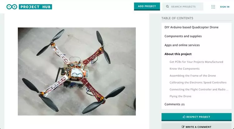 10 Proyék Drone Arduino Pangalusna 2032_3