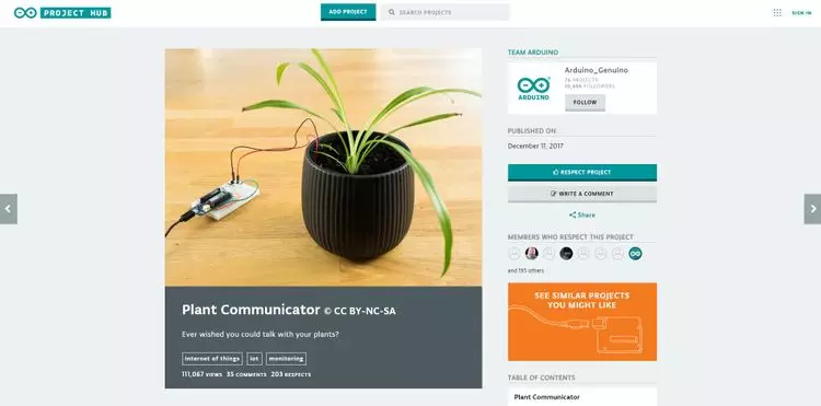 10 projektet më të mira Arduino IoT