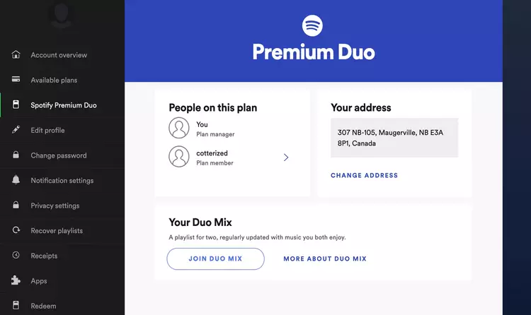 Fa'afefea ona amata fa'aaoga Spotify Premium Duo 20521_7