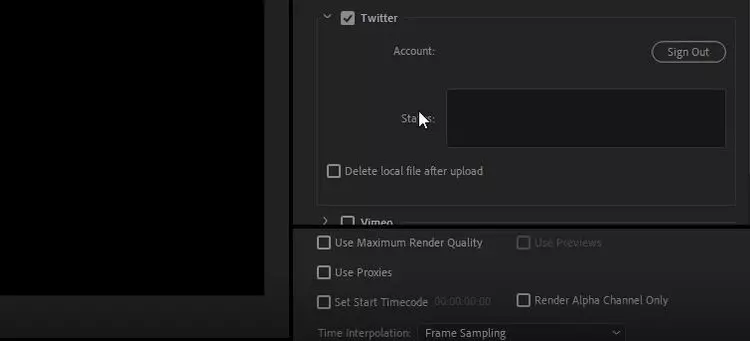 Jak nahrát svá videa na sociální média pomocí Adobe Media Encoder 20560_13