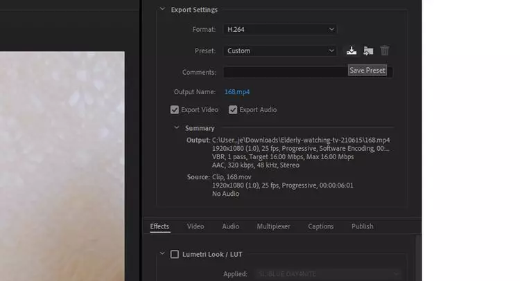 Чӣ тавр бо истифода аз Adobe Media Encoder видеоҳои худро ба васоити иҷтимоӣ бор кардан мумкин аст 20560_25