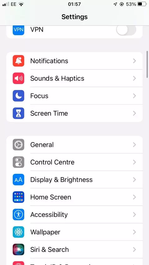 Cara Jadwal lan Ngotomatisasi Mode Fokus Beda ing iOS 15 2074_2