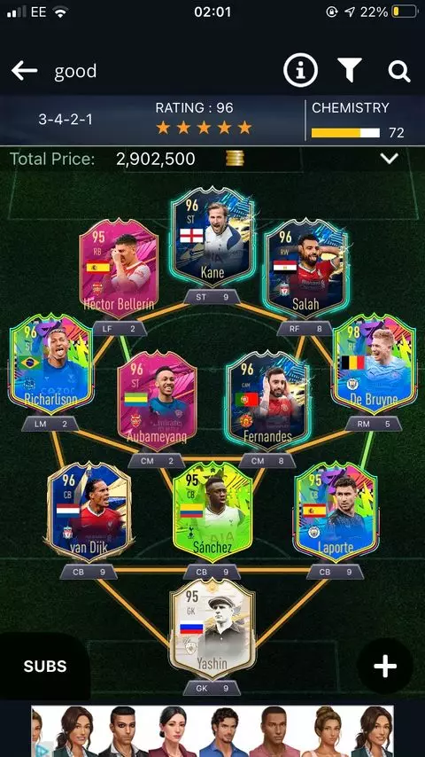 Najboljih 6 FIFA Companion aplikacija za iPhone ili Android 2076_13