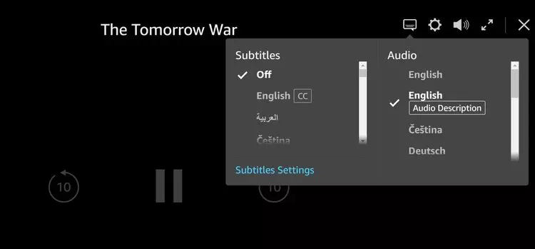 Cara Mengaktifkan Subtitle dan Deskripsi Audio di Amazon Prime Video 20965_2