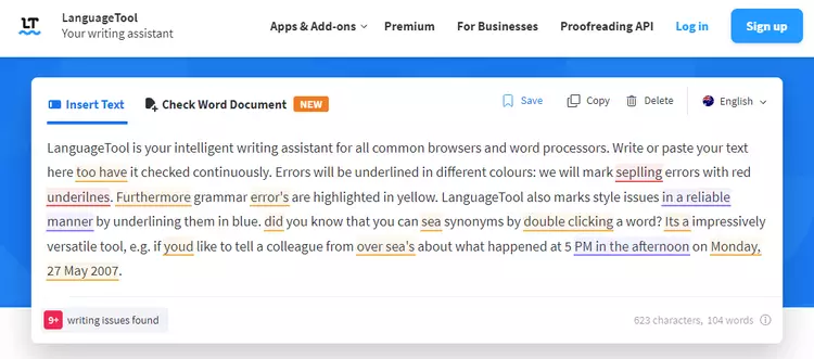 Ang 6 Labing Maayo nga Pag-download nga Libre nga Spelling ug Grammar Checker 2113_3