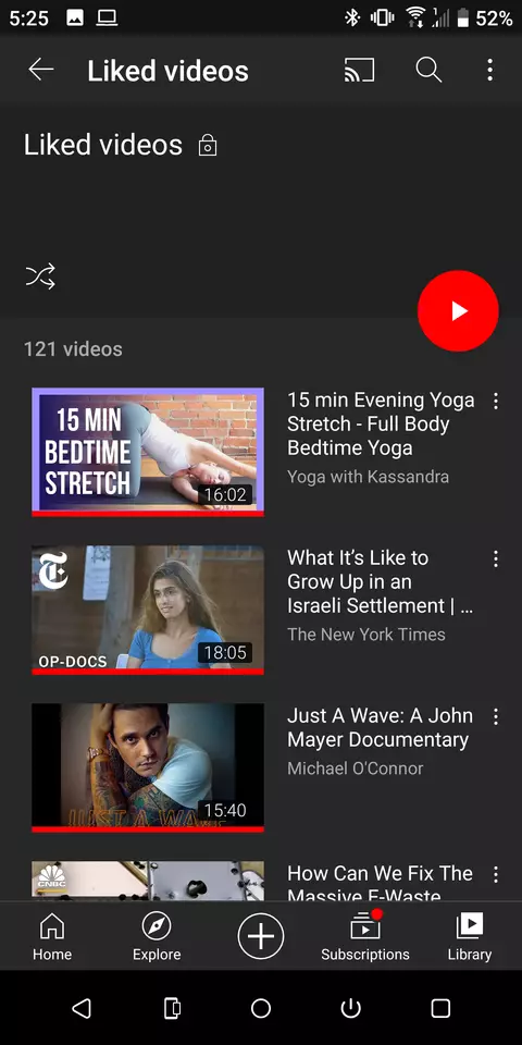 YouTube'da sizga yoqqan videolarni qanday ko'rish mumkin 21210_4