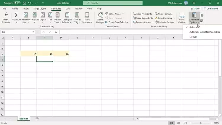 Excel Formülleri Çalışmıyor mu? Onları Düzeltmenin 5 Yolu 21236_2