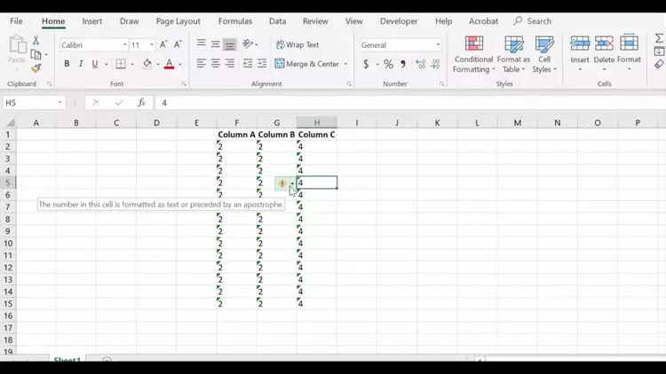 Excel Formülleri Çalışmıyor mu? Onları Düzeltmenin 5 Yolu 21236_3