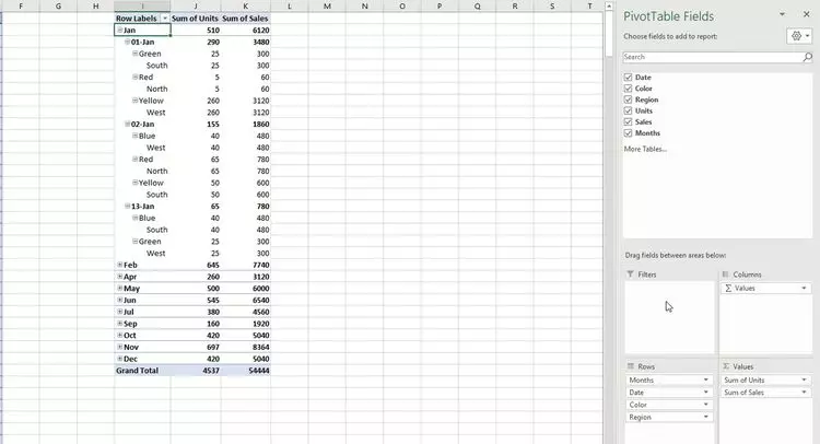 Een draaitabel maken in Excel 21366_6