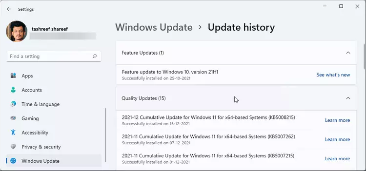 Jak obnovit chybějící profilový obrázek ve Windows 10 a 11 2185_7