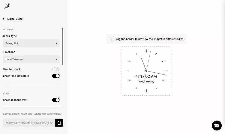 Indifyウィジェットで概念をレベルアップする方法 21887_3