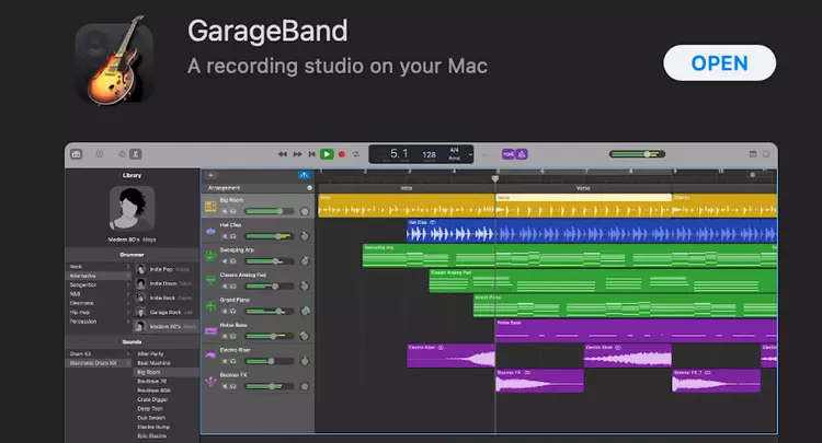 9 syytä, miksi GarageBand on paras DAW aloittelijoille macOS:ssä 22077_2