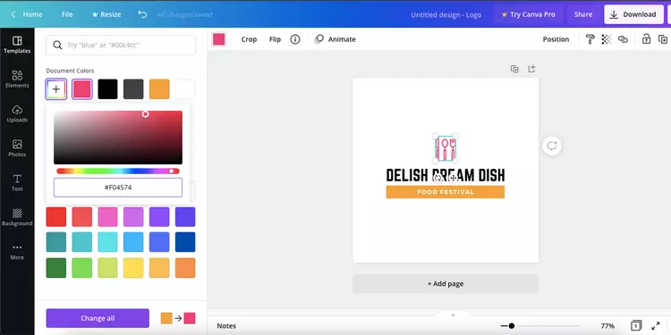 Cómo hacer un logotipo con Canva: una guía paso a paso 22100_4