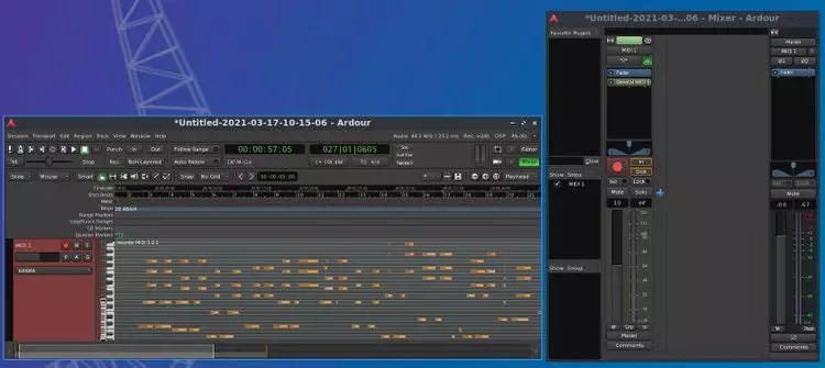 USB белән тоташтырылган MIDI клавиатурасы белән Linux DAW куллану 22115_10