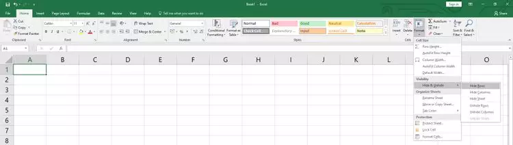 8 maneres d'organitzar els vostres fulls de càlcul a Excel 2211_6