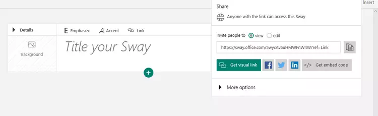 Sway vs PowerPoint: قايسى تونۇشتۇرۇش يۇمشاق دېتالى سىز ئۈچۈن ئەڭ ياخشى؟ 22150_3