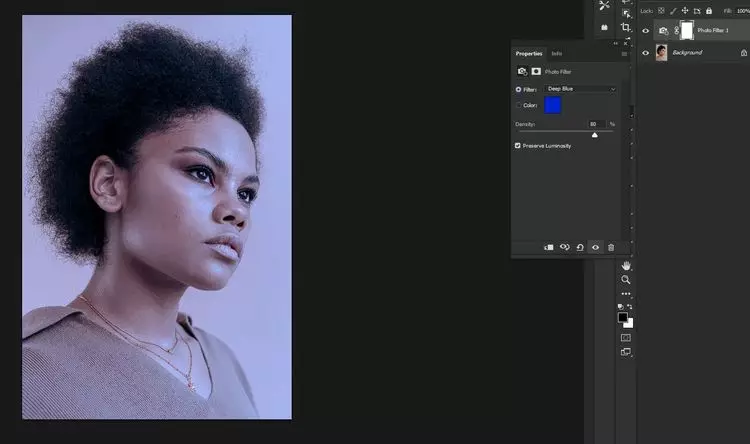 በ Photoshop ውስጥ ብጁ LUTዎችን እንዴት መፍጠር እና ማዳን እንደሚቻል 22194_4