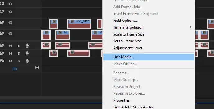 Hvordan koble til frakoblede medier på nytt i Adobe Premiere Pro 22219_5