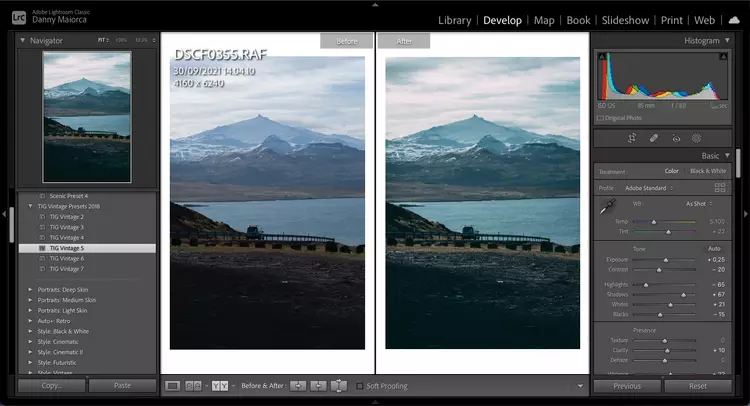 Lightroom-ի լավագույն նախադրյալները, որոնք անհրաժեշտ են բոլոր լուսանկարիչներին 22239_3