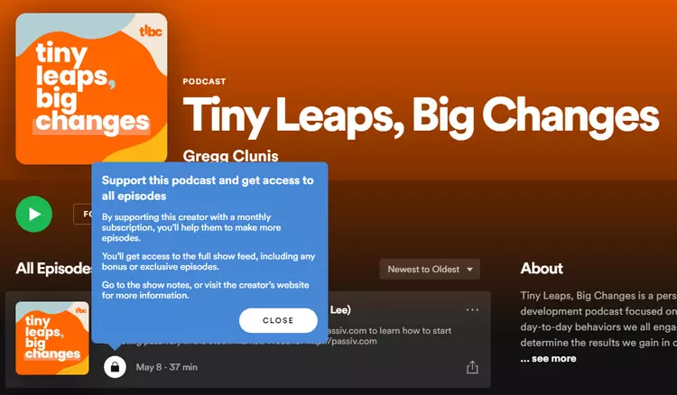 Spotify's Paid Podcast Subscriptions ක්‍රියා කරන ආකාරය 22292_4