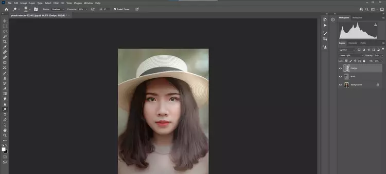 Bagaimana Menghindari dan Membakar Menggunakan Linear Light Blend Mode di Photoshop 22313_14