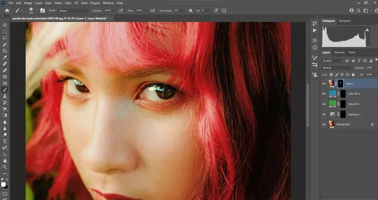 Photoshop ашиглан нүдийг хэрхэн сайжруулах вэ 22322_26